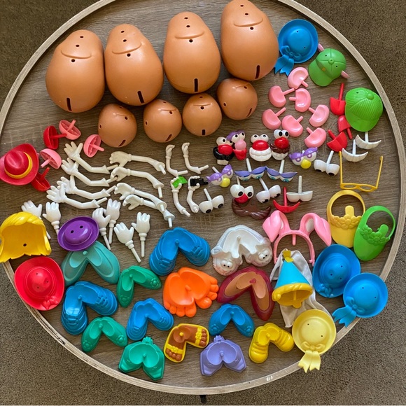 playskool | Toys | Vintage Mr Potato Head Mrs Potato Head Bundle | Poshmark